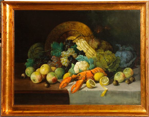 Bonhams : Rudolf Stoitzner (Austrian, 1873-1933) Still life with ...
