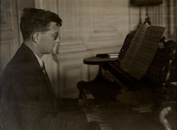 Bonhams : SHOSTAKOVICH, DMITRII DMITRIEVICH. 1906-1975. Portrait of ...