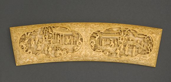 Bonhams : A finely carved ivory cabinet box Late 18th century