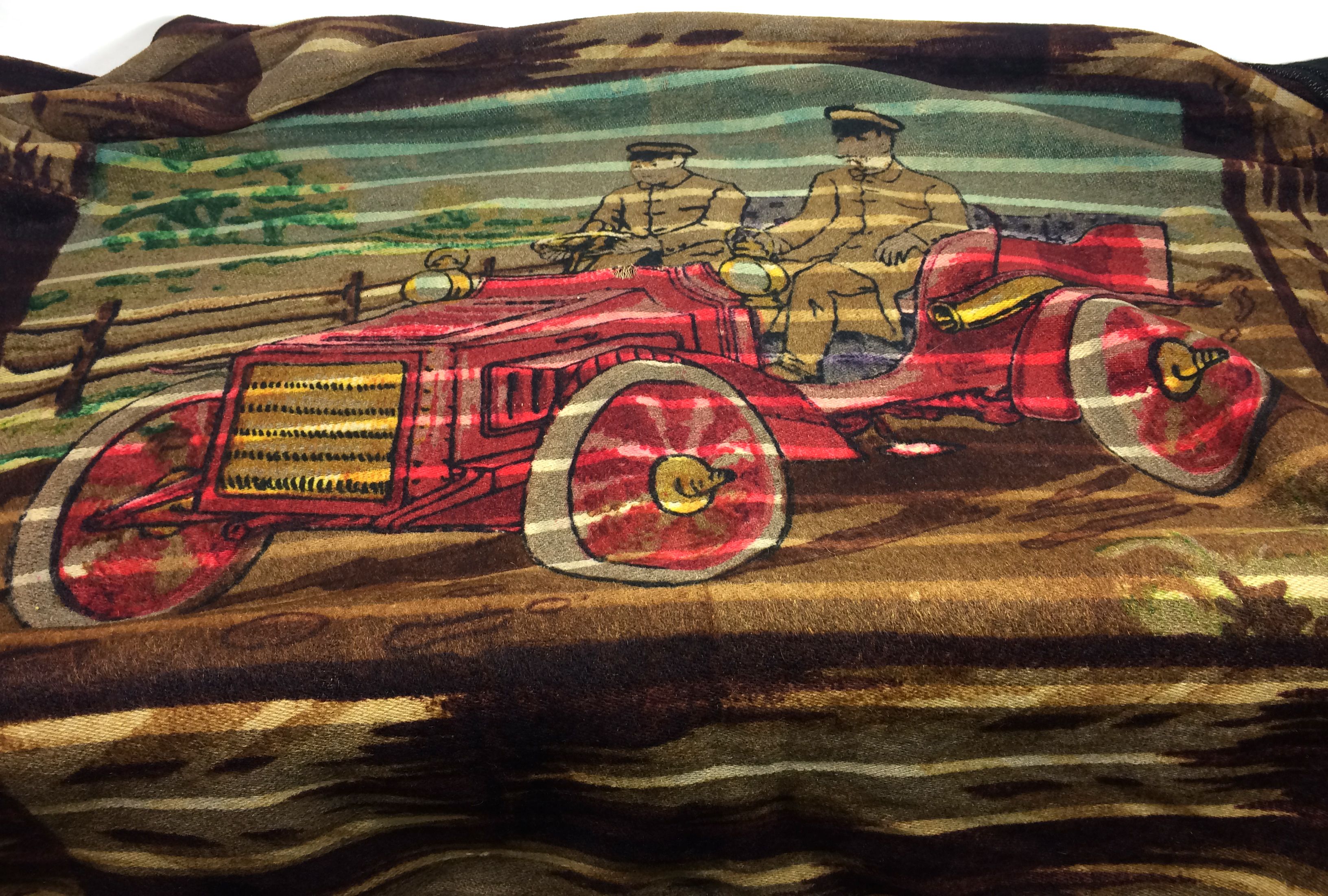 Bonhams Cars : A lot of two motoring lap robes.