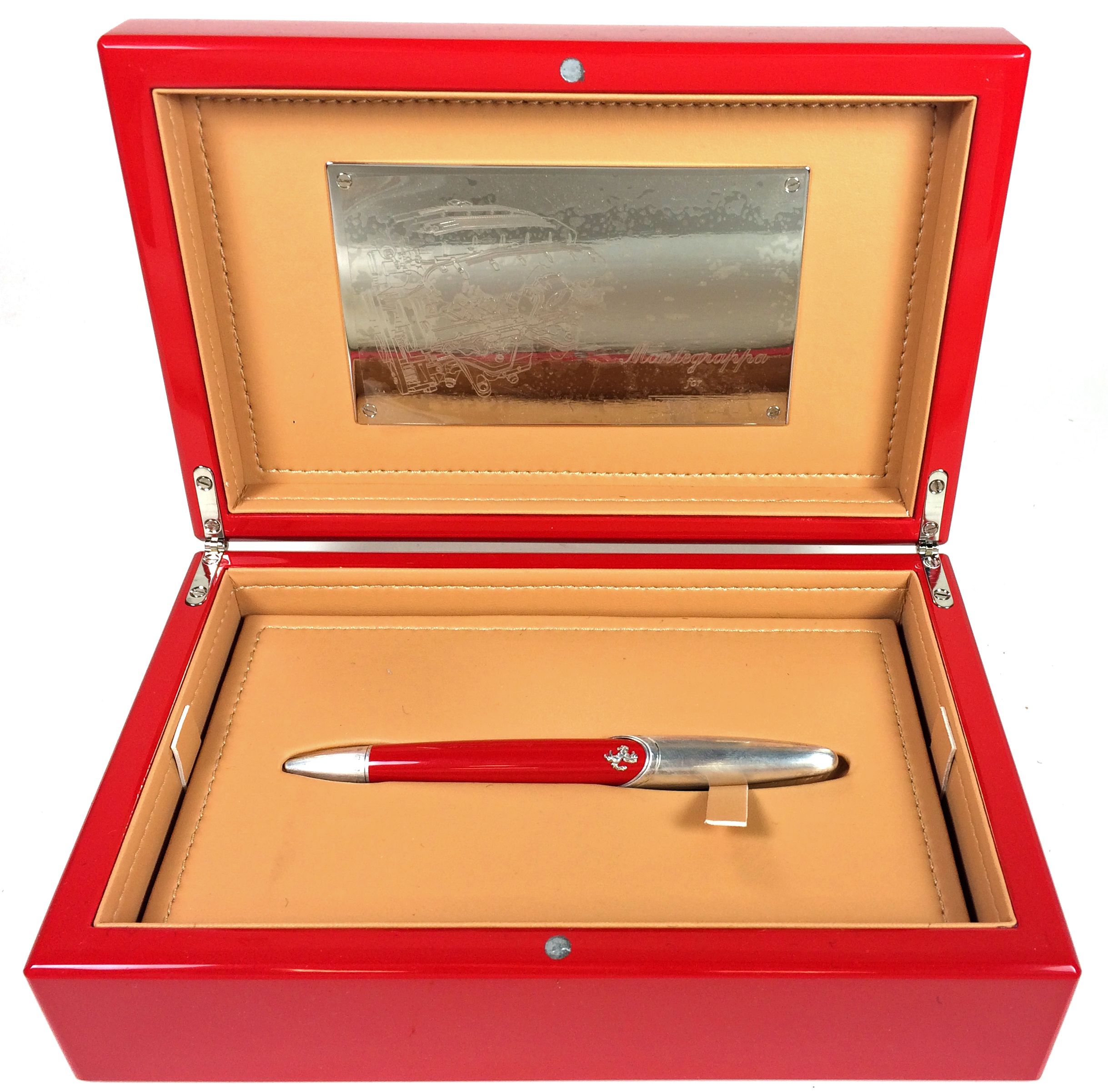 Bonhams Cars : MONTEGRAPPA: Ferrari FB Red Resin & Sterling Silver ...