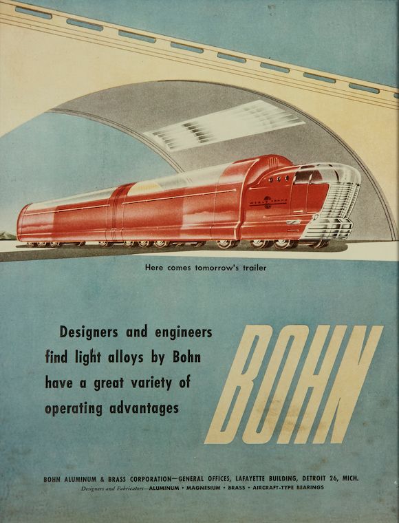 Bonhams : A group of ten framed Bohn Aluminum & Brass Corporation ...