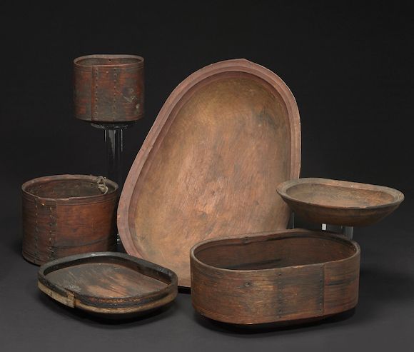 Bonhams : Six Eskimo containers