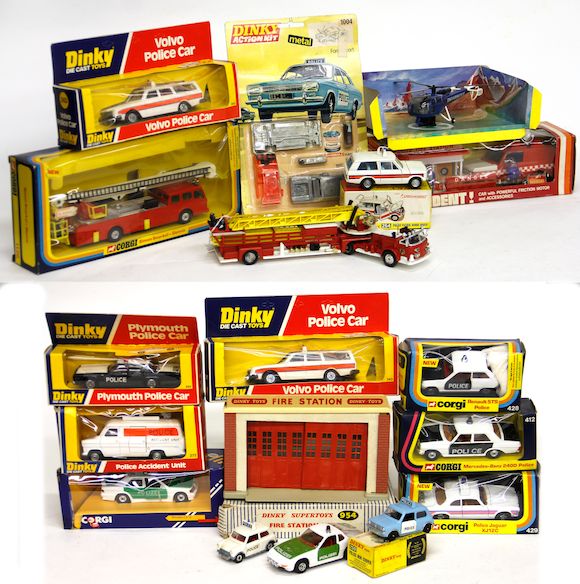 Bonhams : Die Cast Emergency Vehicles