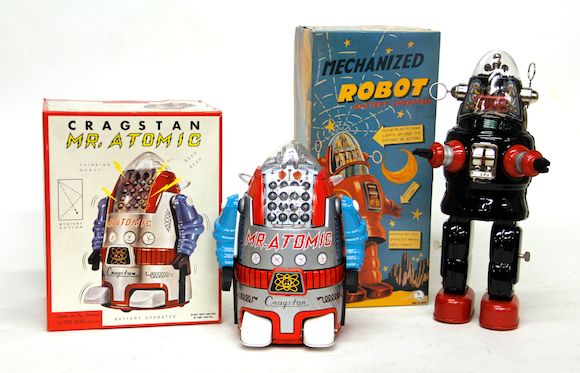 Bonhams : Contemporary Boxed Robots