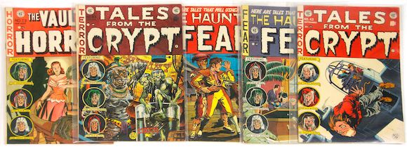 Bonhams : EC. TALES FROM THE CRYPT, VAULT OF HORROR, HAUNT OF FEAR. Lot ...