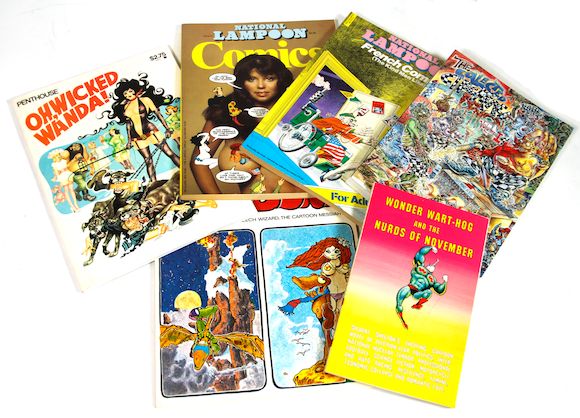 Bonhams : [GRAPHIC NOVELS, HARDCOVERS]. ROBERT CRUMB and MISC ...