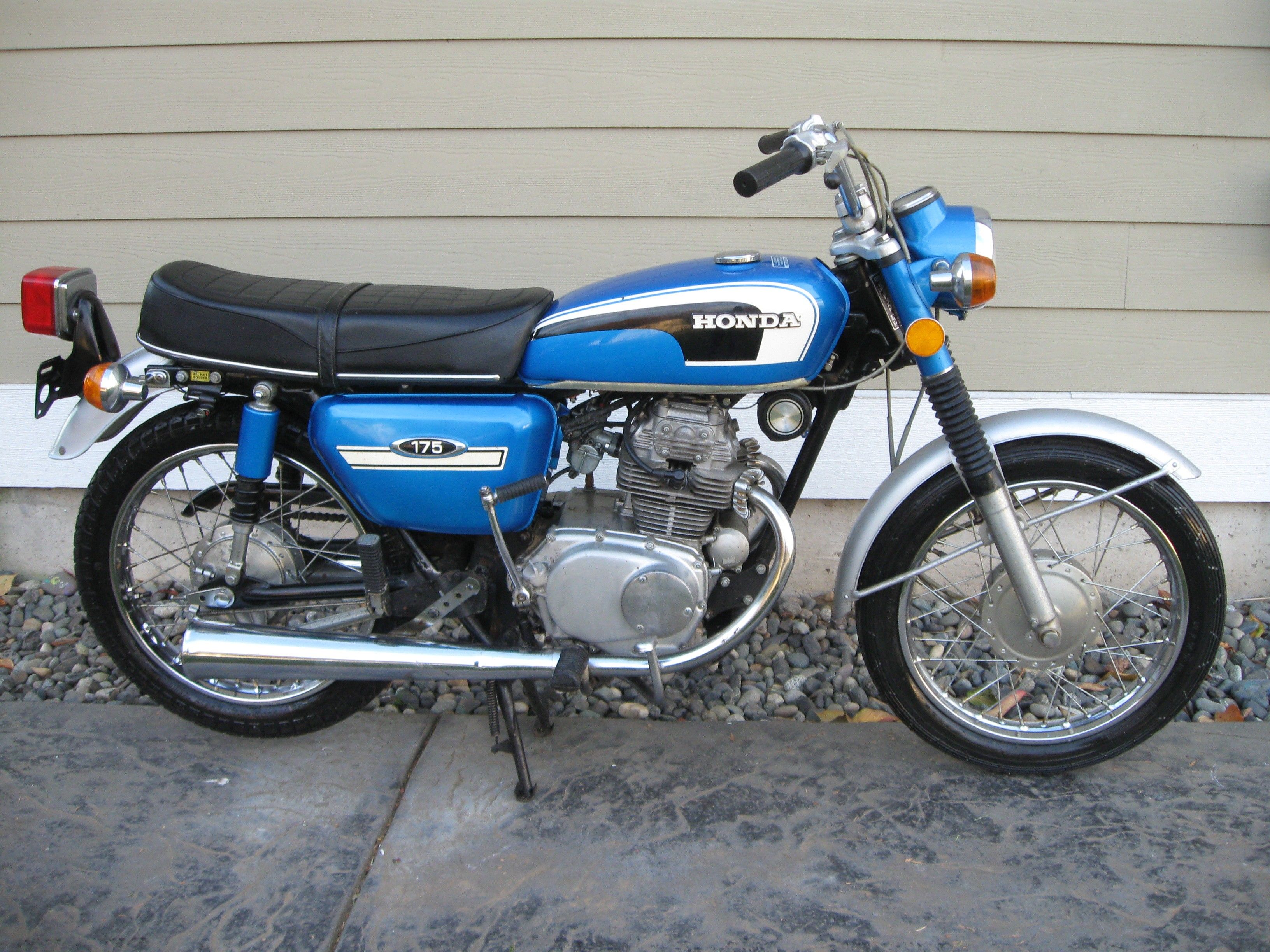 Bonhams Cars : 1973 Honda CD175 Frame no. CD1753017655 Engine no ...