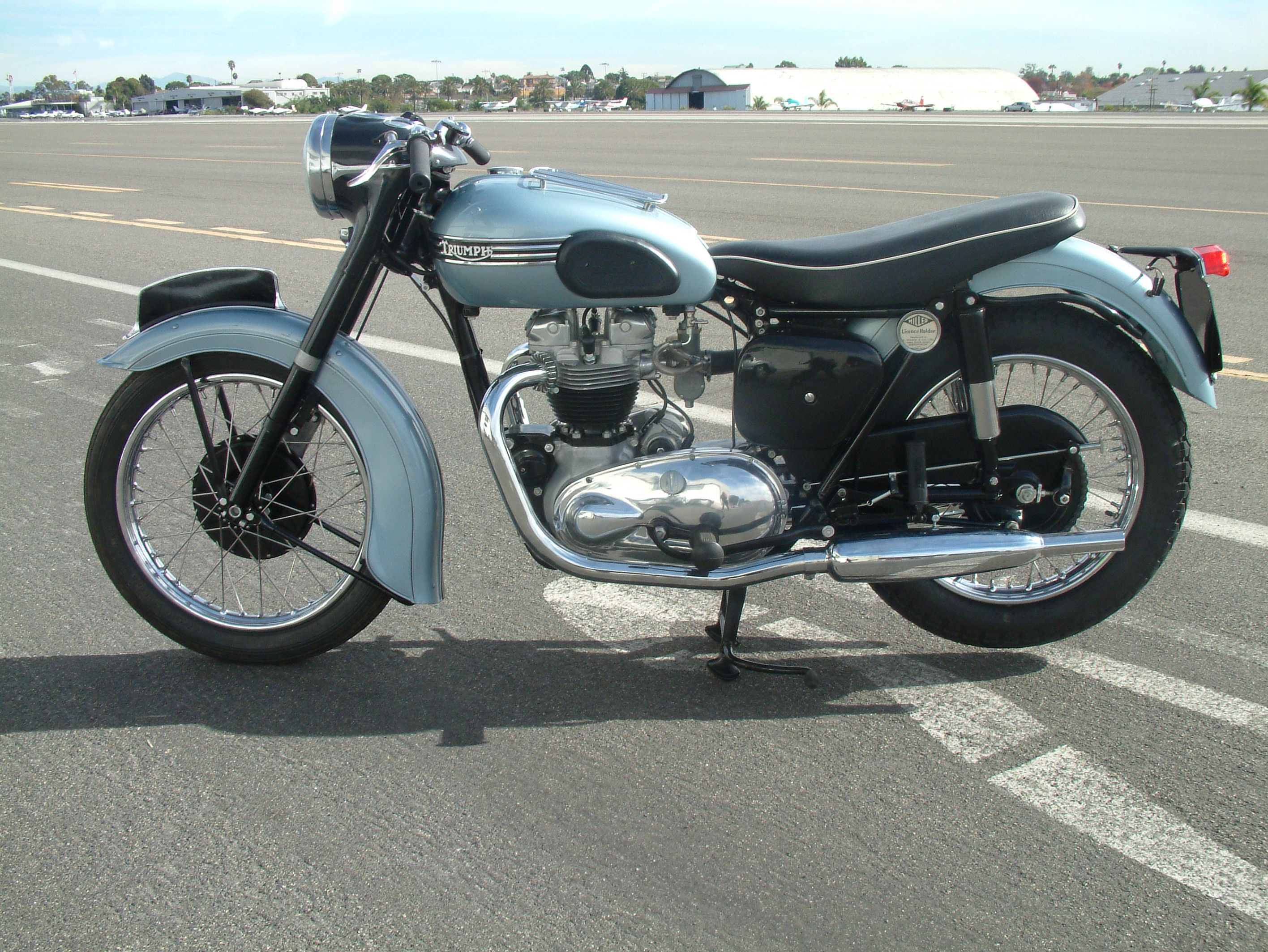 Bonhams Cars : 1955 Triumph Tiger T110 Frame no. 69676 Engine no. T110 ...