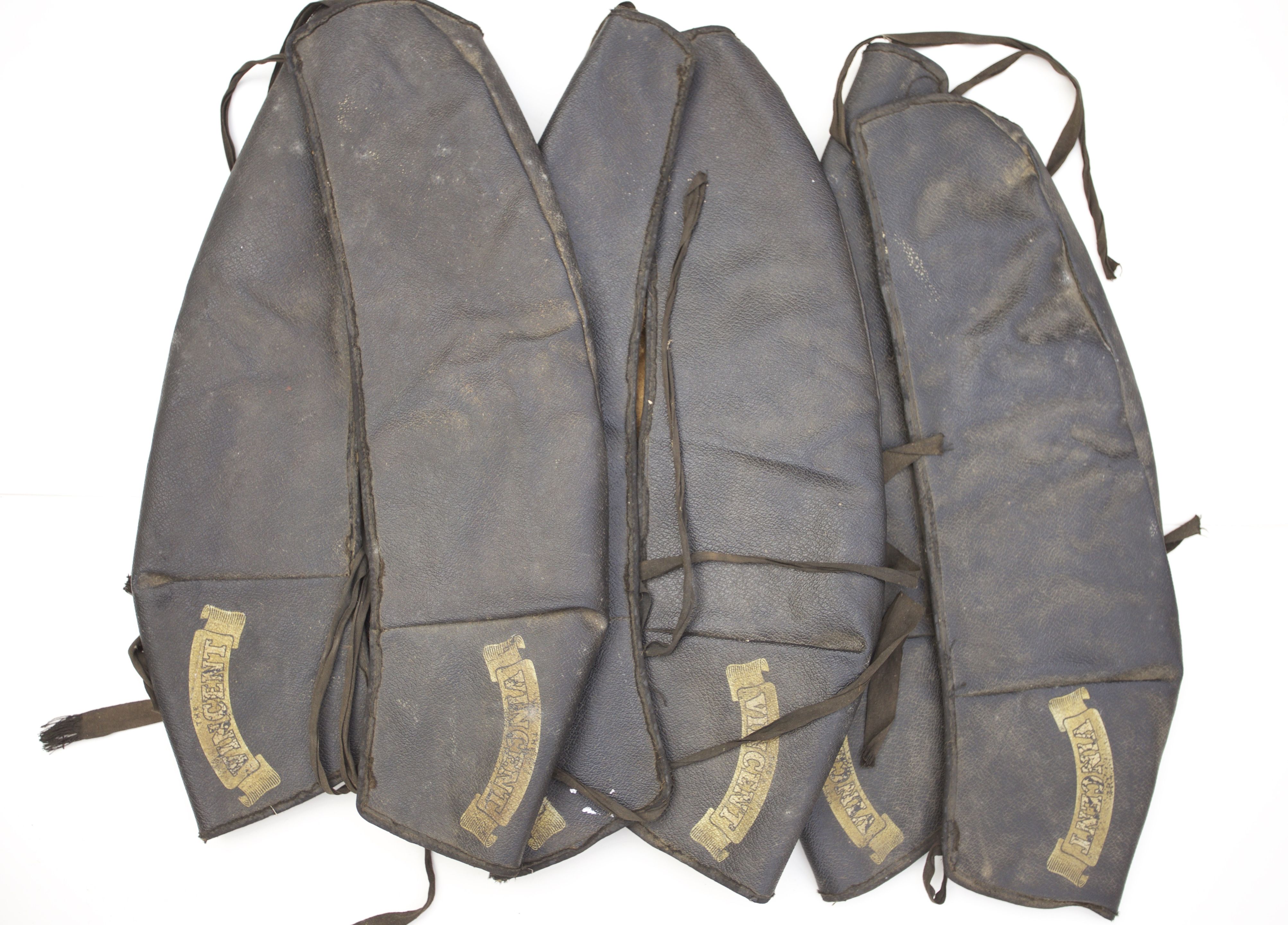 Bonhams Cars : Three Vincent tank covers