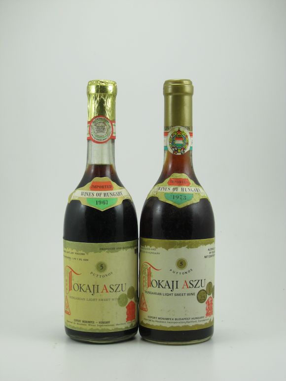 Bonhams : Tokaji Aszú, 5 Puttonyos 1967 (3-500 ml.) Tokaji Aszú, 5 ...