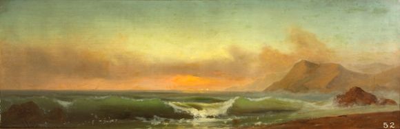 Bonhams : Gideon Jacques Denny (American, 1830-1886) Breakers on the ...