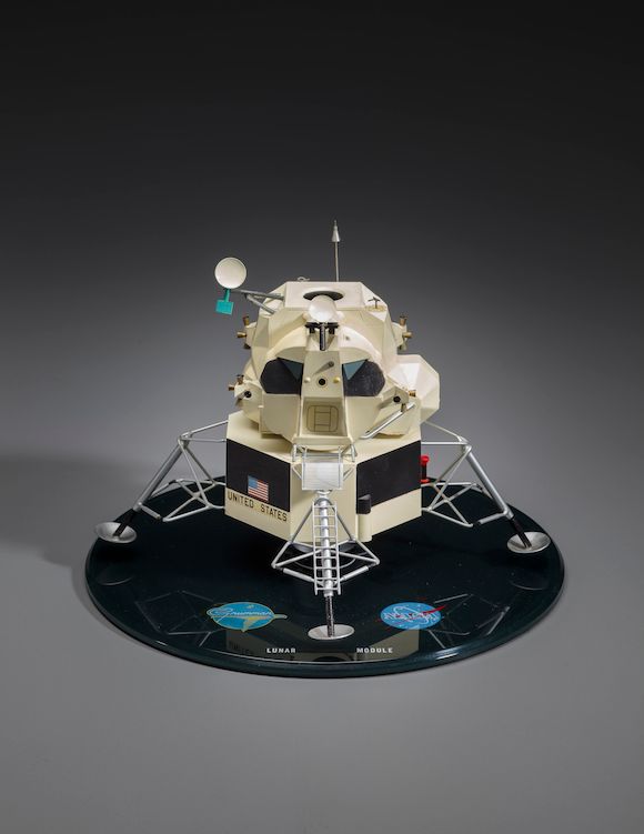 Bonhams : OFFICIAL CONTRACTOR LUNAR LANDER MODEL ISSUED BY THE ...