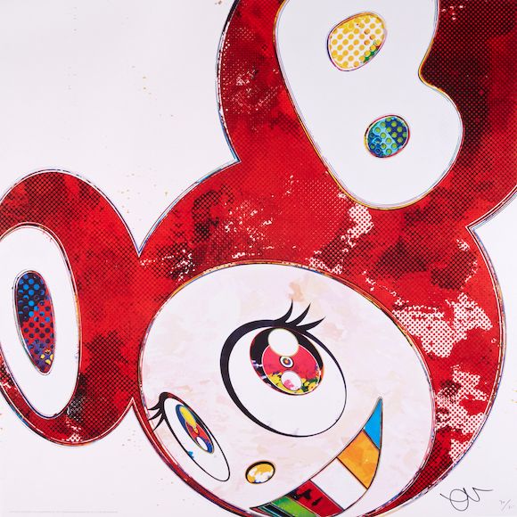 Bonhams : Takashi Murakami (born 1962); And Then x6 Blue; And Then, And ...