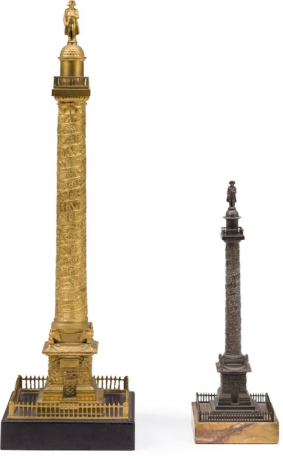 Bonhams : Two Continental Neoclassical style bronze models of the ...