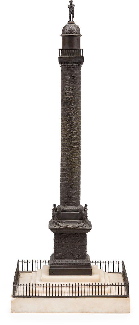 Bonhams : Two Continental Neoclassical style patinated bronze models of ...