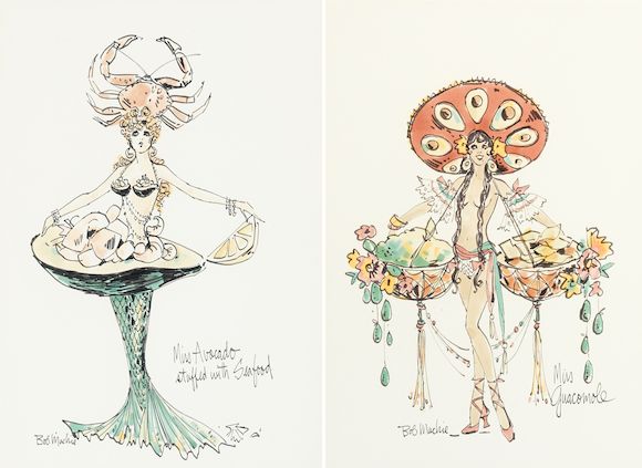 Bonhams : A group of five Bob Mackie designs gifted to Ernie Flatt