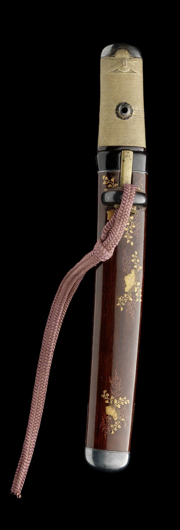 Bonhams : A mounted Shinto tanto Edo period (19th century)