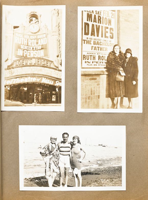 Bonhams : A Ruth Roland photograph album