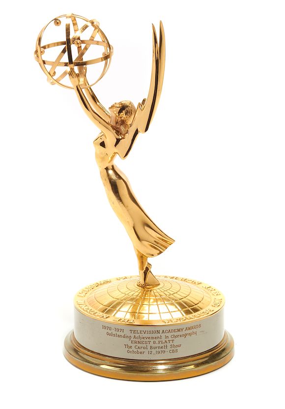 Bonhams : An Ernie Flatt Emmy Award statuette