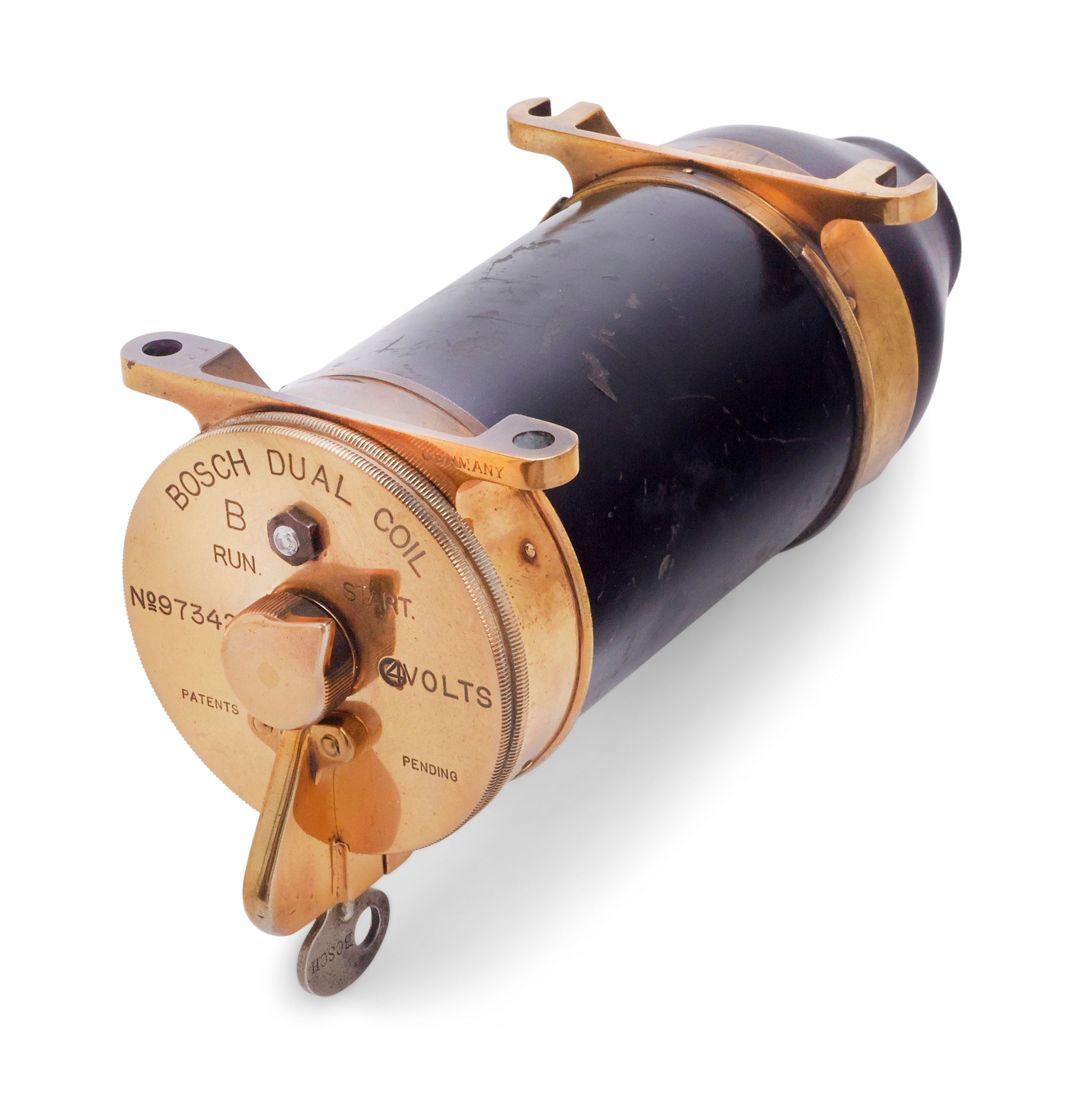 Bonhams Cars : A Bosch Dual "B" Coil Switch, 4-volt, no. 97342, no. 12.