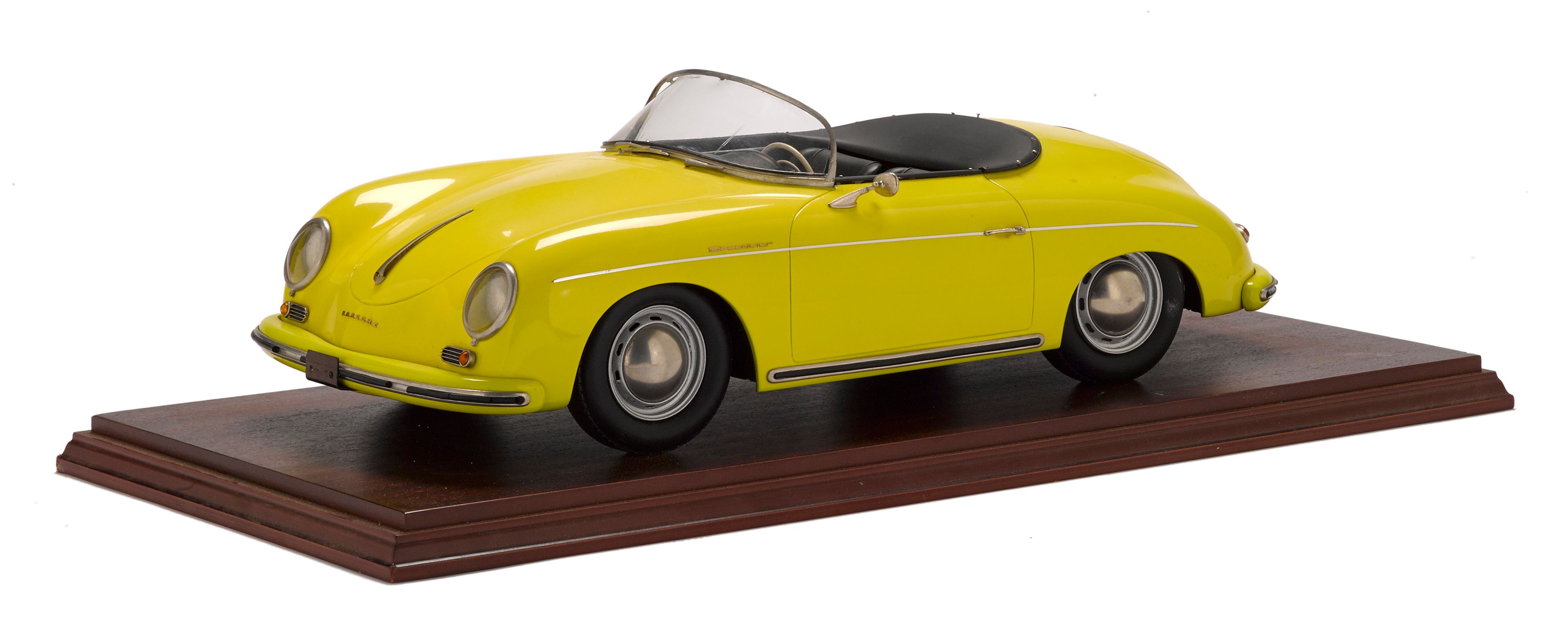 Bonhams Cars : A 1:8 scale model of a 1955 Porsche 356 Speedster by ...