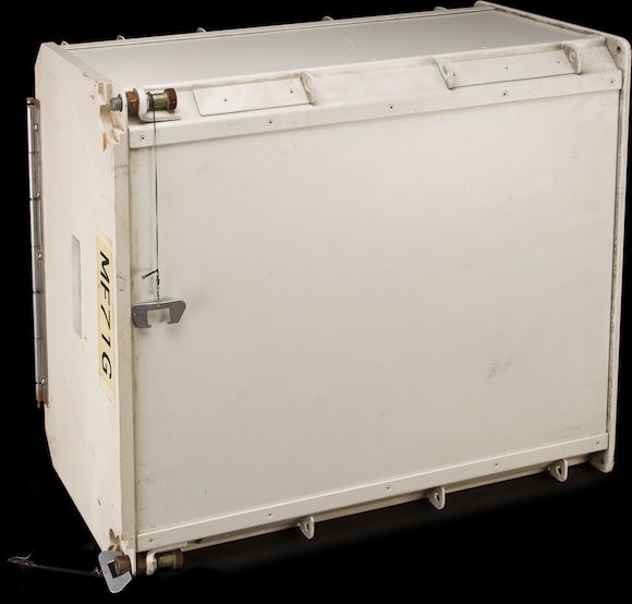 Bonhams : SPACE SHUTTLE MID-DECK STORAGE LOCKER WITH UMS ASSEMBLY