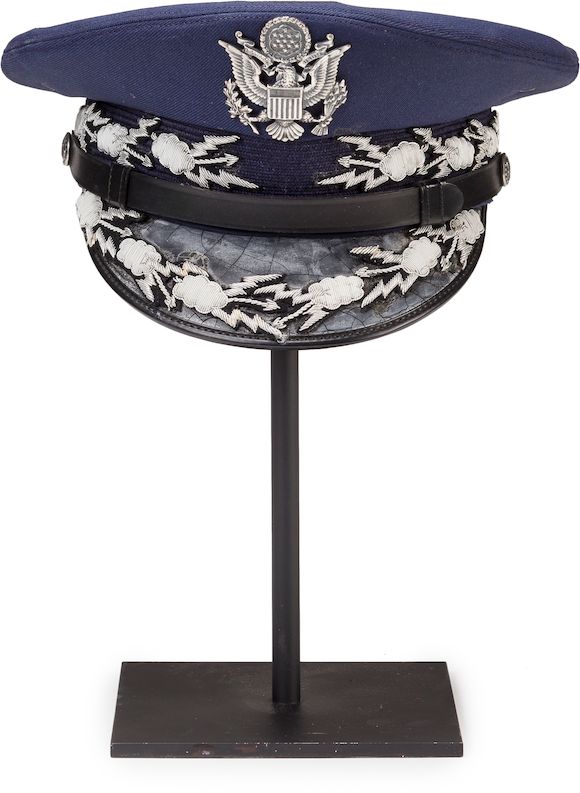 Bonhams : A USAAF Officer's hat, belonging to General Hoyt Vandenberg ...