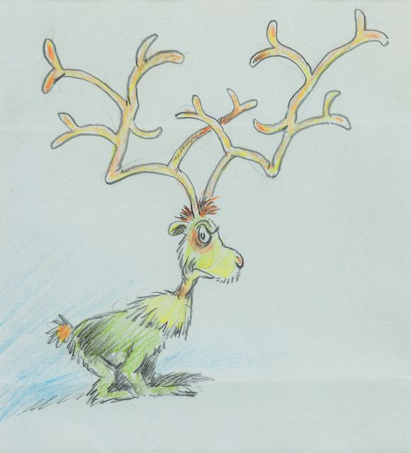 Bonhams : GEISEL, THEODOR SEUSS. 1904-1991. Original graphite and color ...