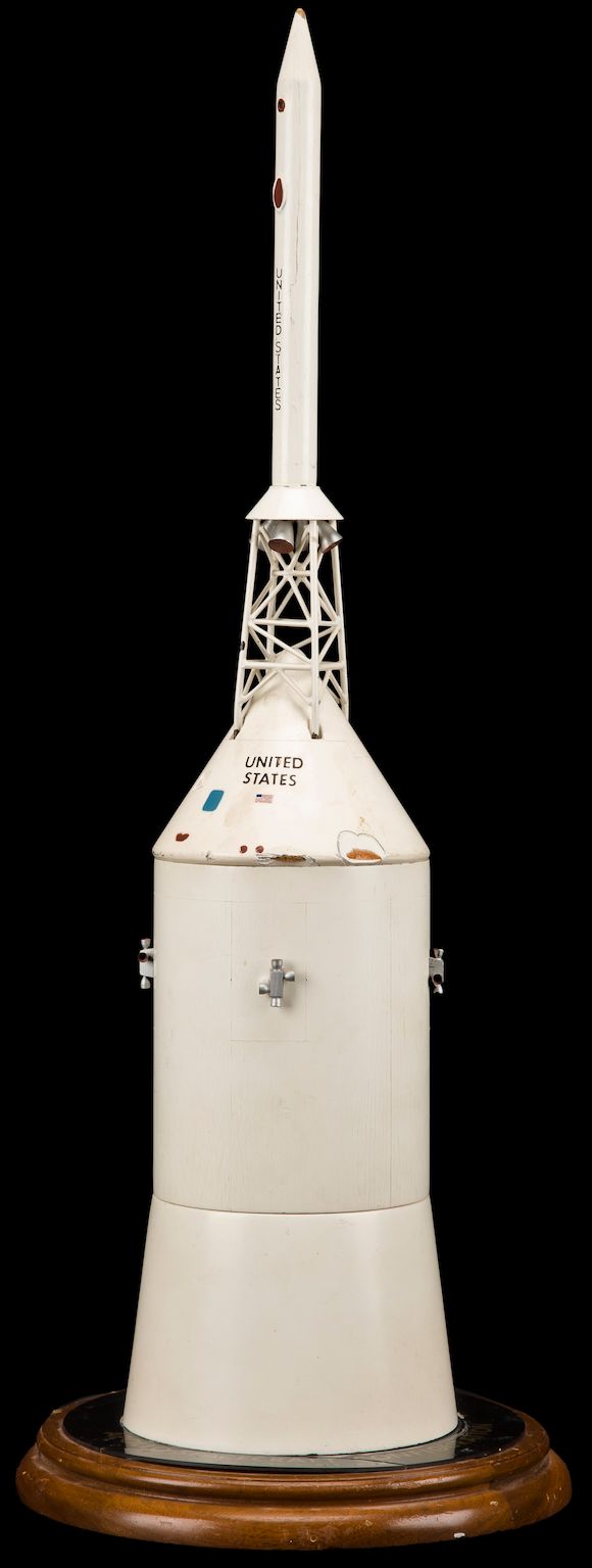 Bonhams : ED WHITE'S APOLLO 1 SPACECRAFT MODEL