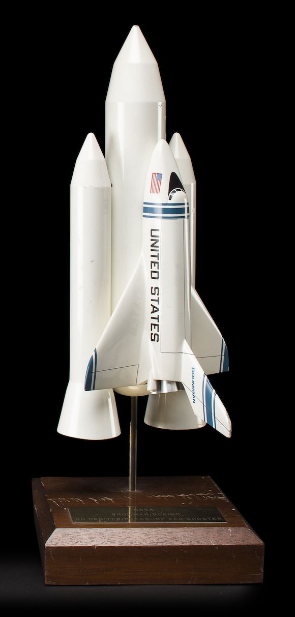 Bonhams : SPACE SHUTTLE CONCEPT/PROTOTYPE MODEL NASA GRUMMAN/BOEING HO ...