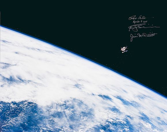 Bonhams : EARTH FROM SPACE—SIGNED