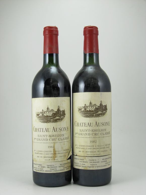 Bonhams : Château Ausone 1982