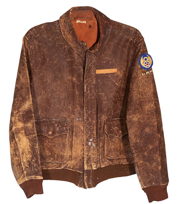 Bonhams : Jack Thornell, Jr., 352nd Fighter Group, USAAF Flying Jacket ...