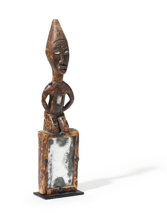 Bonhams : Rare Kongo Anthropomorphic Mirror, Democratic Republic of the ...