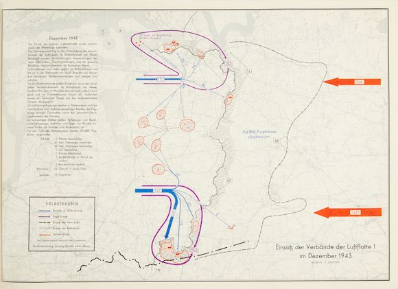 Bonhams : Russian Front German commemorative Military Atlas, 1943 12 x ...