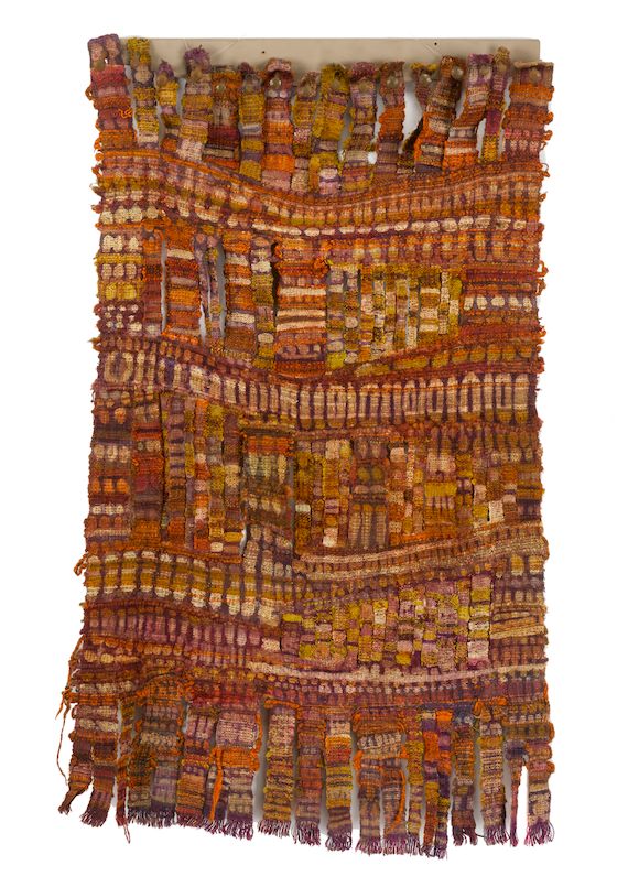 Bonhams : Jim Bassler (American, born 1933) woven wall hanging