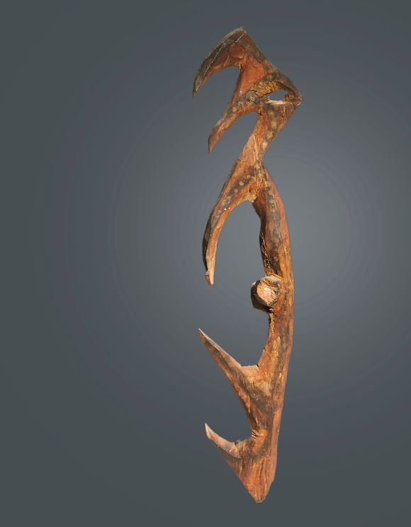 Bonhams : Bahinemo Ancestral Figure, Korewori River, Hunstein Mountains ...