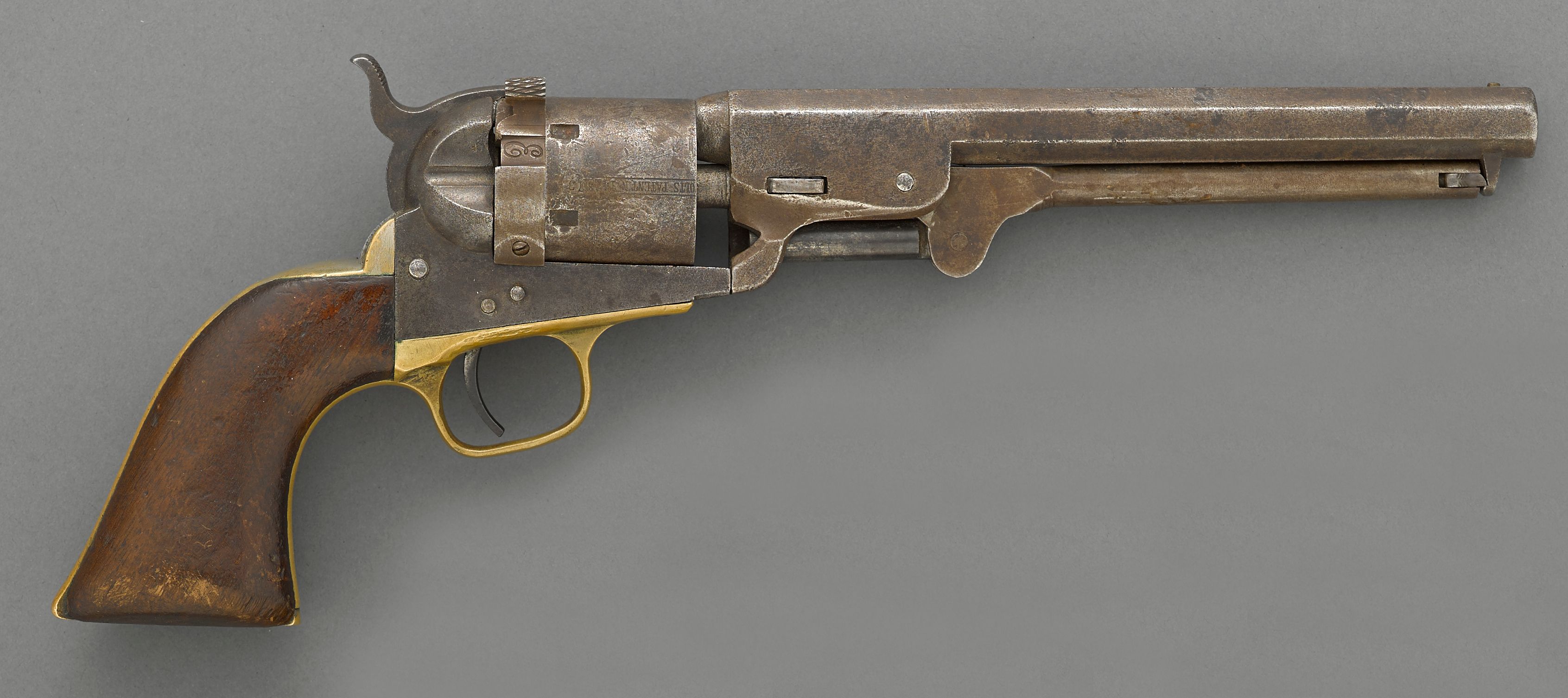 Bonhams : A Colt Model 1851 Navy Thuer conversion revolver