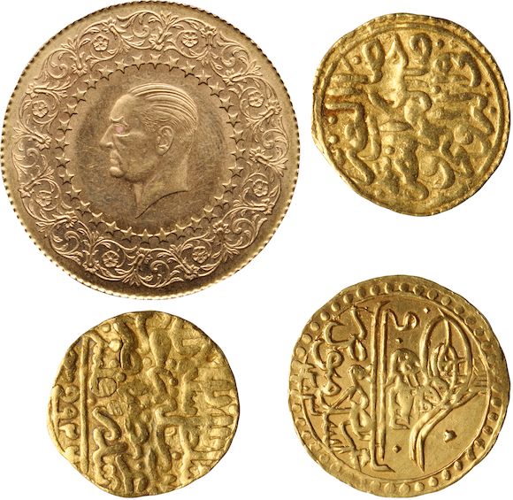 Bonhams : Miscellaneous Middle Eastern Gold Coins