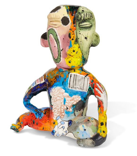 Bonhams : Michael Lucero (American, born 1953) Man with Bowtie (Pre ...