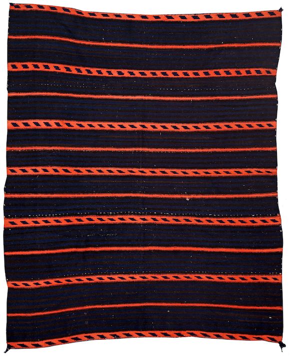 Bonhams : A Navajo classic Moki blanket