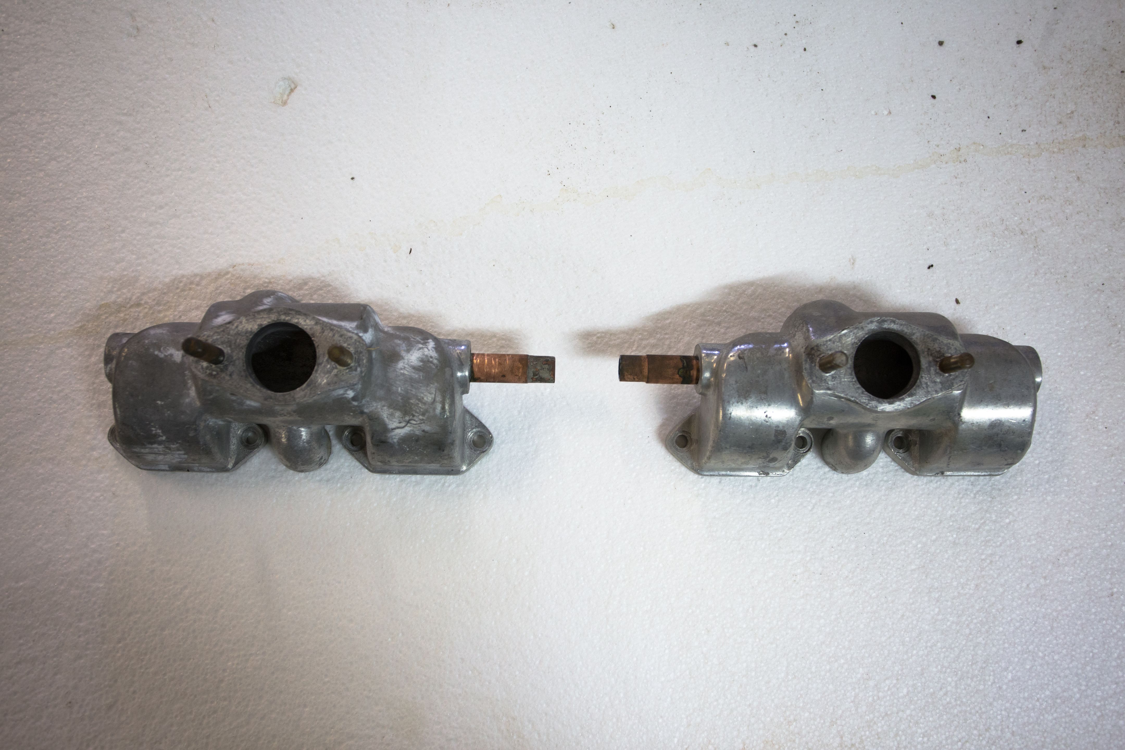 Bonhams Cars : A pair of Bugatti inlet manifolds – appear to be ...