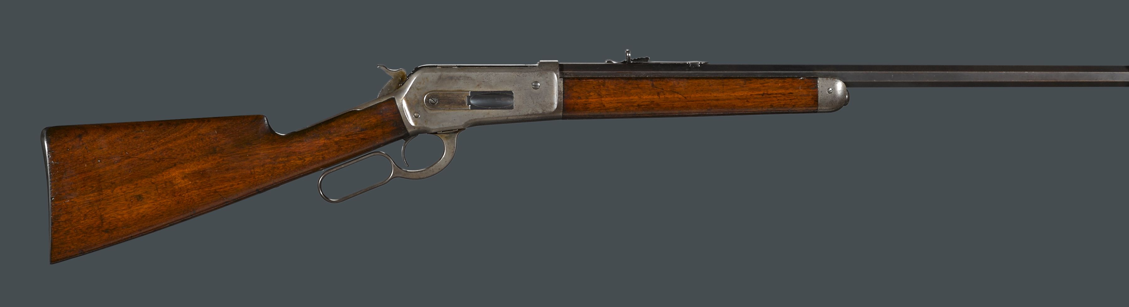 Bonhams : A Winchester Model 1886 lever action rifle