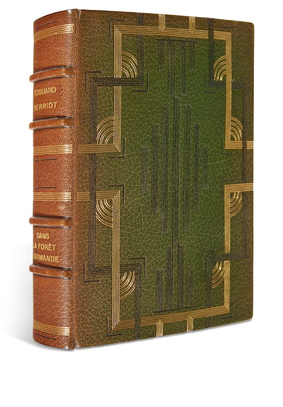 Bonhams : ART DECO BINDING. MARE, ANDRÉ, illustrator. HERRIOT, EDOUARD ...