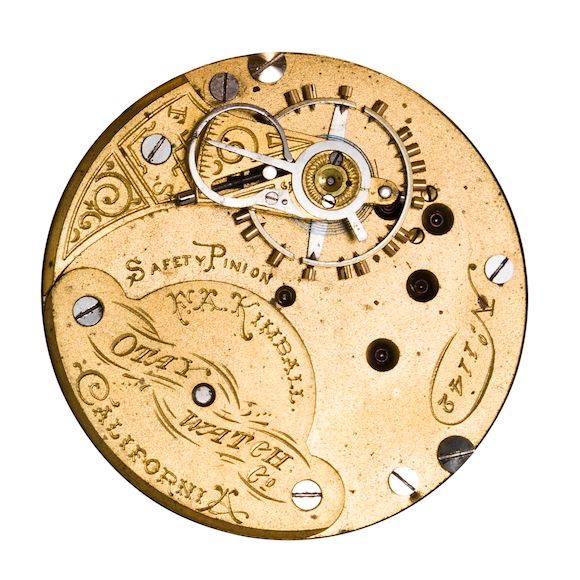 Bonhams : Otay Watch Co., Otay California. A rare 14K gold hunter cased ...