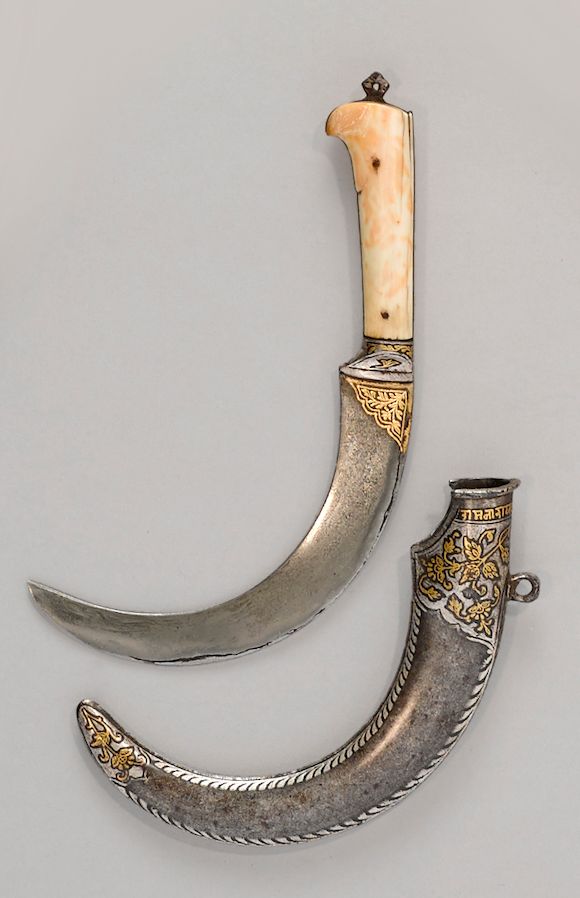 Bonhams : An Indian sickle dagger, bank