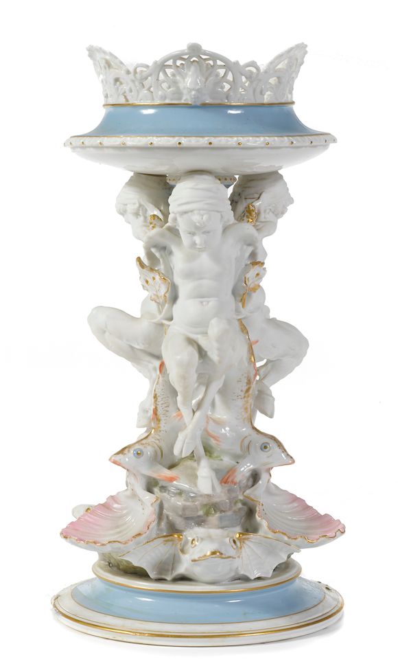 Bonhams : An Italian porcelain centerpiece
