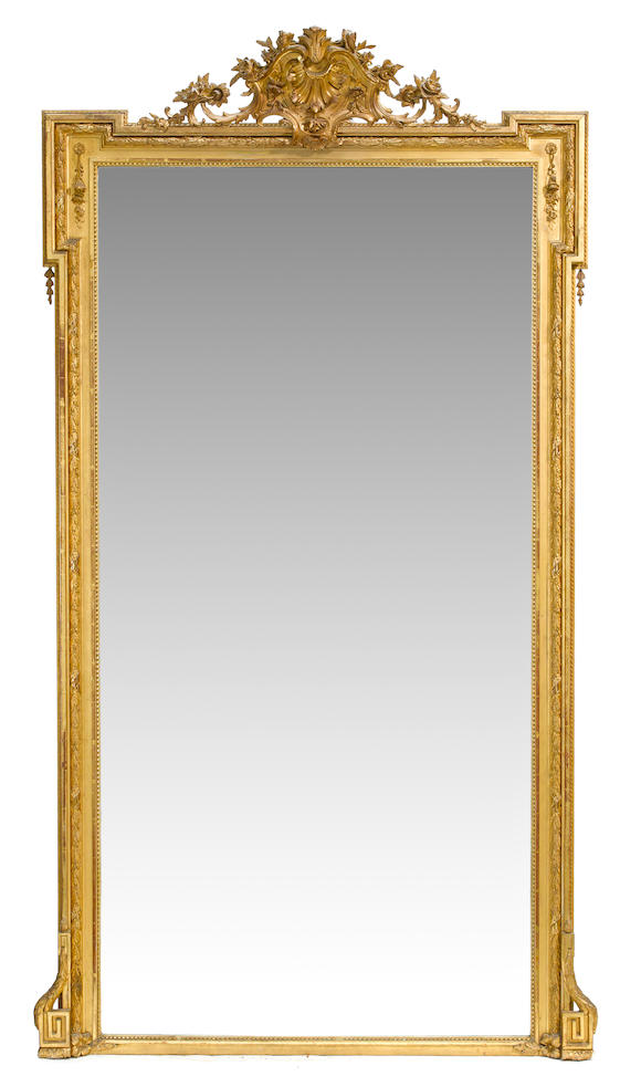 Bonhams A Continental Neoclassical Style Carved Giltwood And Gesso