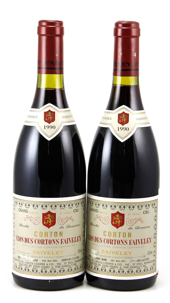 Bonhams : Corton, Clos des Corton 1990